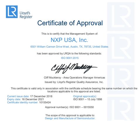 Functional Safety Certification