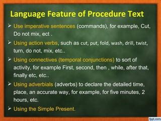 PROCEDURE TEXT PPT