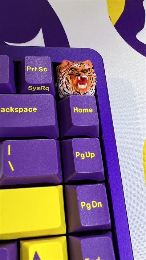 Lsu Keyboard Geaux Tigers R Lsu