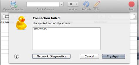 scp and ssh connect but filezilla and cyberduck can t super user