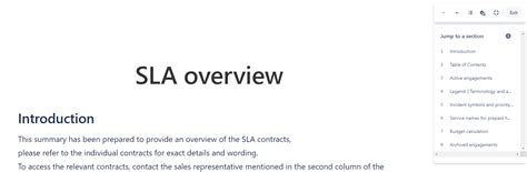 Table Of Contents Improvements