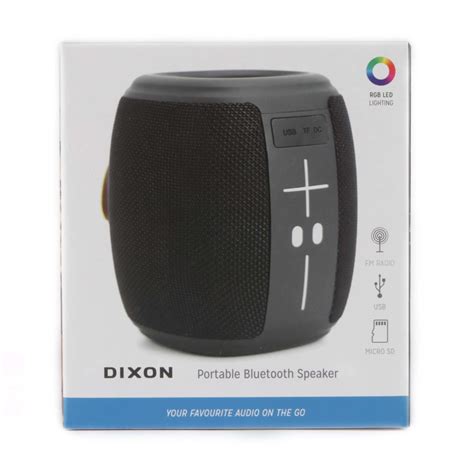 Dixon Portable Bluetooth Speaker Shop Now
