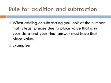 SIGNIFICANT DIGIT RULES Ppt Download