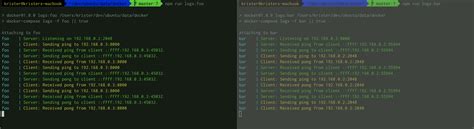 GitHub Cyclonecode Container Talk Two Containers Communicating Using Sockets