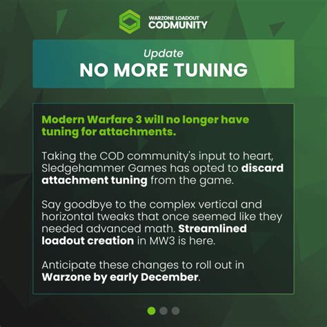 What S New In MW3 Gunsmith And How Will It Impact Your Loadouts Warzone Loadout