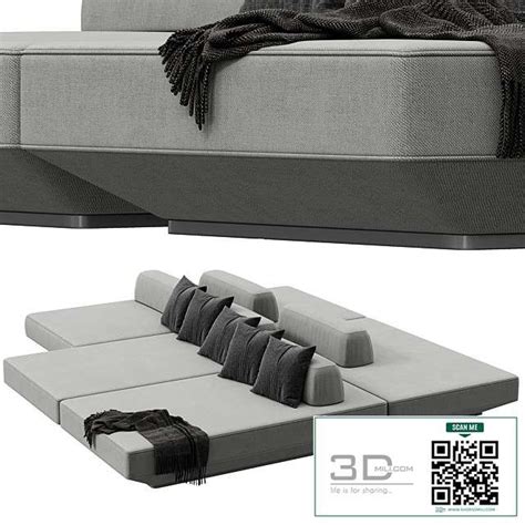 Sofa Boca Tommy 3dmili 2025 Download 3d Model Free 3d Models 3d