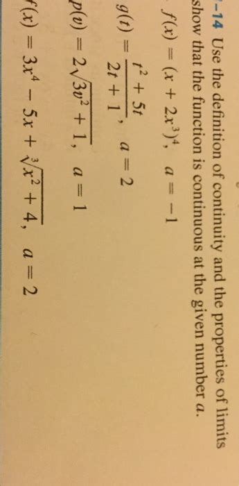 Solved 25 32 Explain Using Theorems 4 5 7 And 9 Why The