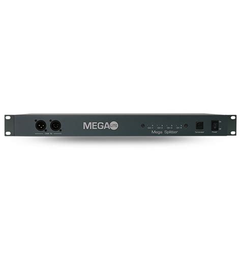 Megalite Mc1060 Mega Splitter Dmx 512 Signal Splitter With One Input
