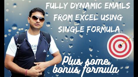 Fully Dynamic Emails From Excel Using Hyperlink I Bonus Formulas
