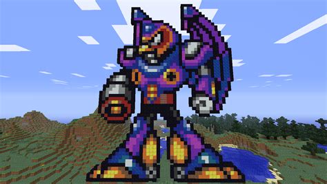 Pixel Art Storm Eagle Rminecraft