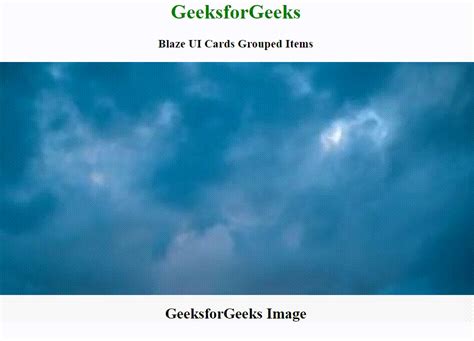 Blaze Ui Cards Images Geeksforgeeks Blaze Ui Cards Images Geeksforgeeks