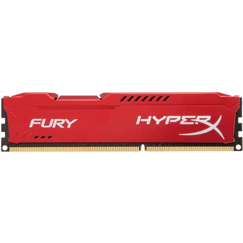 Memorie Hyperx Fury Red 8gb Ddr3 1600mhz Cl10 1 5v Emag Ro
