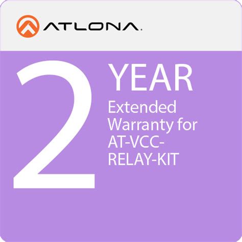 Atlona 2 Year Extended Warranty At Vcc Relay Kit Ew2 Bandh Photo