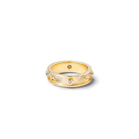 Decimus Ring Yellow Gold Diamond Cassandra Goad Decimus Ring Yellow Gold Diamond Cassandra Goad