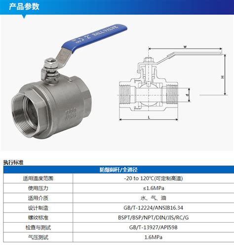 两片式球阀316L不锈钢内螺纹连接1000 WOG BALL VALVE CF8M 阿里巴巴