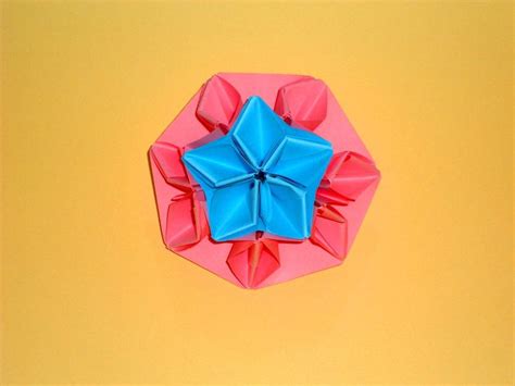 Оригами Цветы Из Бумаги🌸 Детский подарок на 8 марта Оригами Оригами цветы Цветы оригами