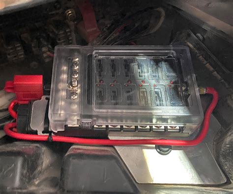Pro Xp Under Dash Accessory Fuse Block Vent Racing Technologies