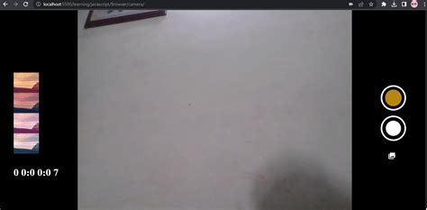 github rishahum camera aap it is like a camera in laptop in this aap we have four filters