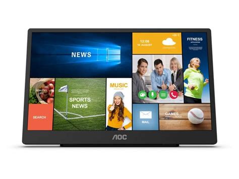 Jual Monitor Portable Touchscreen Inch Fhd Aoc T Di Seller Tikno Store Kalibata Kota