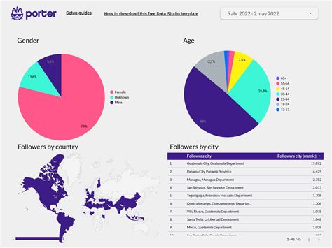 Instagram Analytics Report Template