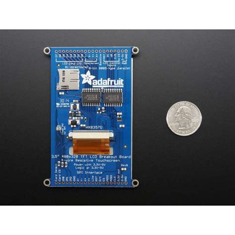 35 Tft 320x480 Touchscreen Breakout Board Wmicrosd Adafruit 2050