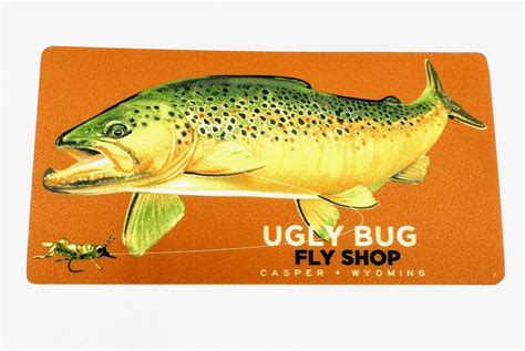 Ugly Bug Otherworld Trouthopper Sticker Ugly Bug Fly Shop
