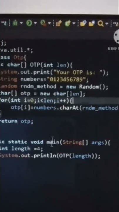 Otp Making Injava Shorts Videos Youtube