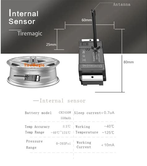 Truck TPMS Reliable Tire Pressure Monitoring System