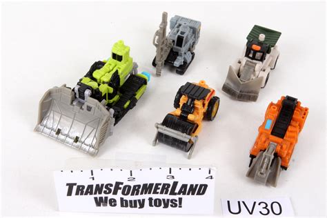 Complete Transformers® Power Core Combiners Combiner 5 Packs Steamhammer With Constructicons Sku