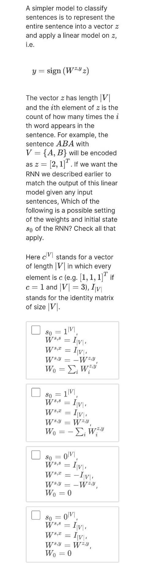 Solved Recurrent Neural Networks Rnn Can Be Used As