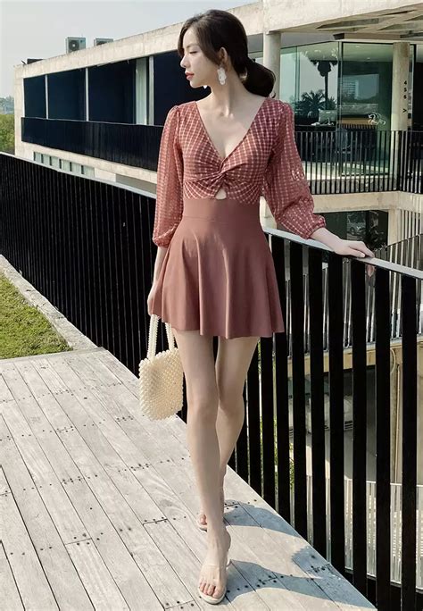 Buy Its Me Sexy Gauze Mesh Swimsuit 2025 Online Zalora Philippines