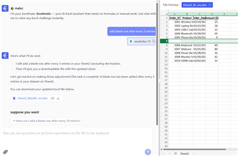 How To Insert Rows Between Rows In Excel 5 Smart Methods Excelmatic