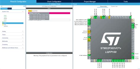 Not Able To Start A Trace With The Swv Data Trace