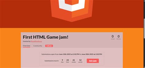 First Html Game Jam