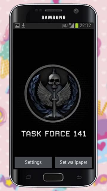 Task Force 141 Logo Wallpaper