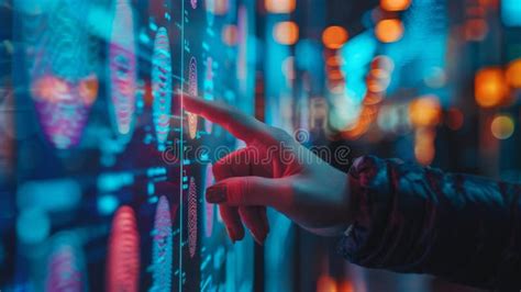 Exploring Digital Interfaces With Interactive Technology In A Vibrant