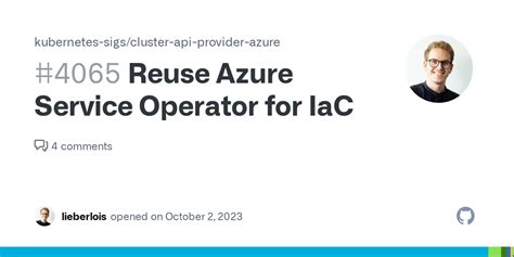 Reuse Azure Service Operator For Iac · Issue 4065 · Kubernetes Sigscluster Api Provider Azure