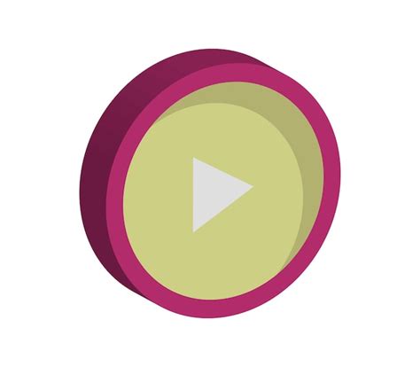 Play Button Premium Vector