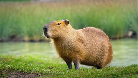 Premium Photo Capybara In The Nature Habitat Wildlife Beauty