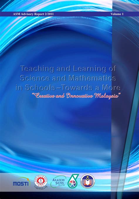 Teaching And Learning Of Science And Mathematics In Schools Towards A More Creative And