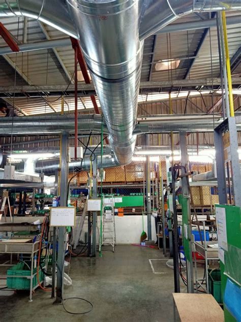 ท่อดักท์ บริษัท ส สุวรรณ สแตนเลสสตีล จำกัด รับติดตั้งรางน้ำ ปล่องดูดควัน ลูกหมุนระบายอากาศ