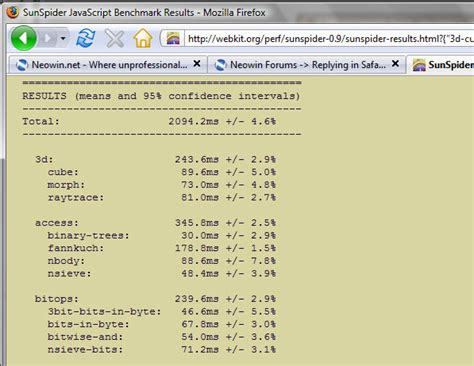 safari 4 developer preview web browser discussion and support neowin