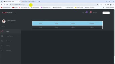 Showing Customer Messages In Laravel Admin Laravel Hotel Management