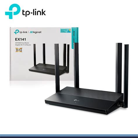 ROUTER TP LINK EX AX WI FI GIGABIT ETHERNET ANTENAS