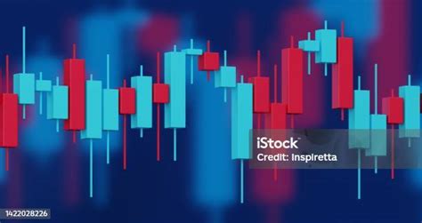 어두운 배경에 대한 투자 소득 성장에 대한 금융 시장 촛대 차트 또는 경제 시세 보고서 3d 렌더링 3d 그림 명함집에 대한 스톡 사진 및 기타 이미지 Istock