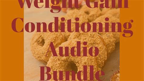 Weight Gain Conditioning Audio Bundle Leda Lavandula Clips4sale
