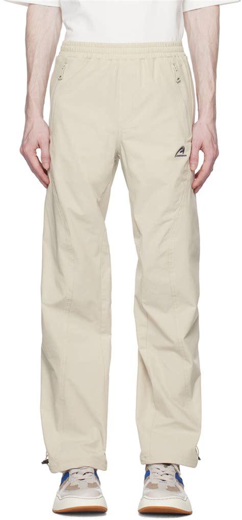 Ader Error Beige Plue Trousers Ader Error