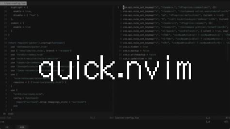 Github Albingroenquicknvim A Very Fast Lua Based Neovim