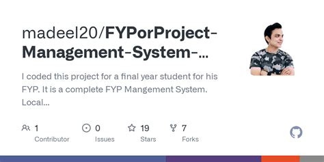 Github Madeel20fyporproject Management System Core Php I Coded This