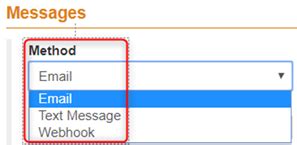 Webhook Notifications Synchroteam